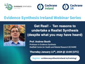 Prof. Andrew Booth - Get Real! Ten Reasons to Undertake a Realist ...