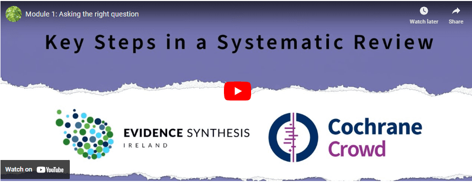 Free educational videos demystify systematic reviews • Evidence ...