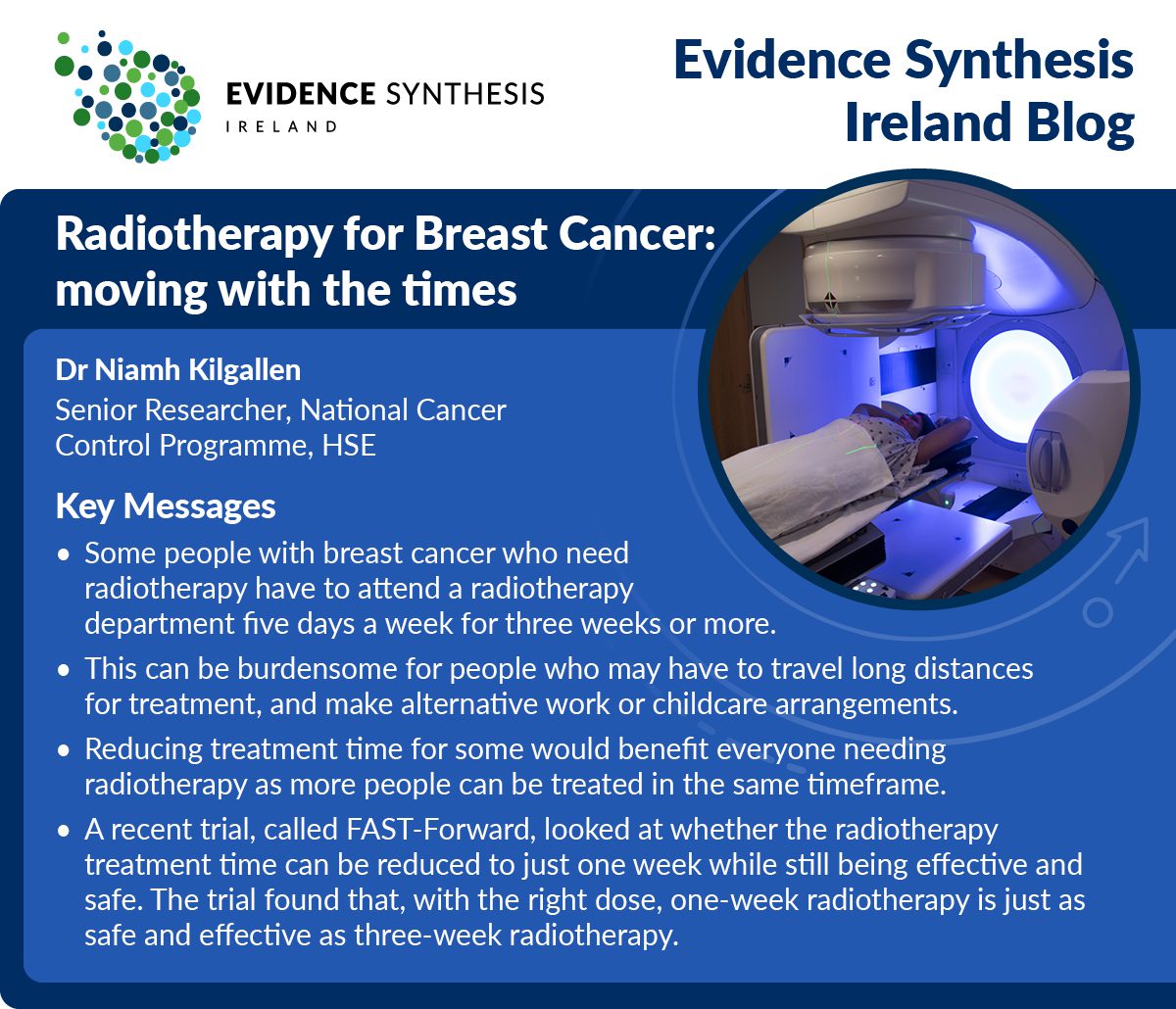 Radiotherapy for breast cancer: moving with the times • Evidence ...